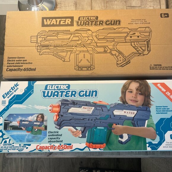 Toys | Water Cannon Gun For Adults Automatic Water Suction Gun Large ...
